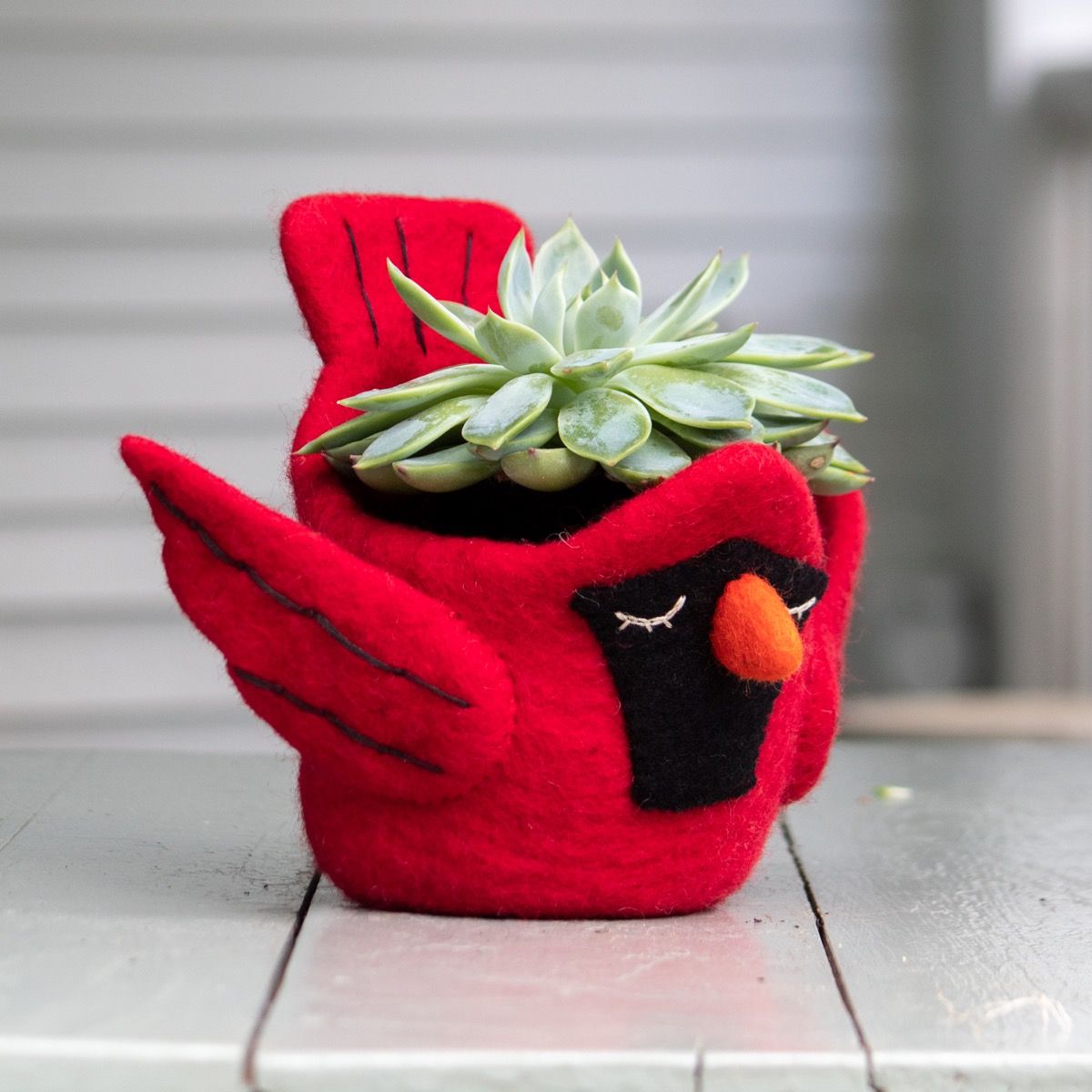 Goldfinch Felt Pot – Roeda