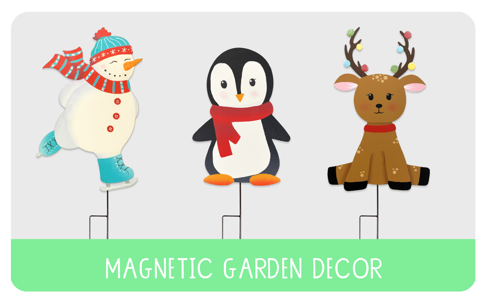 Roeda Studio - Metal Art Magnets to Brighten Your Life!