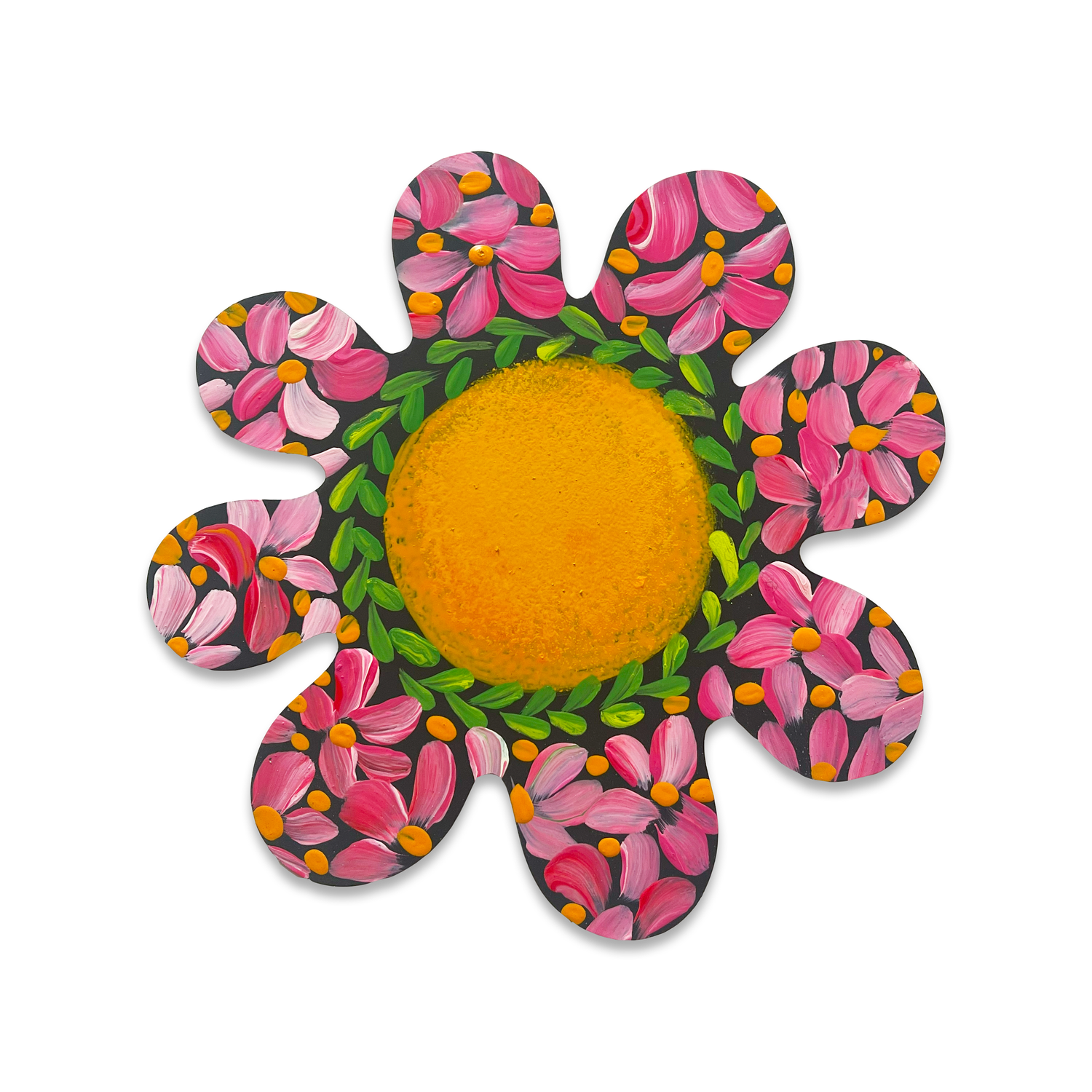 Flower Mystery Art Pop Painted by Carol – Roeda